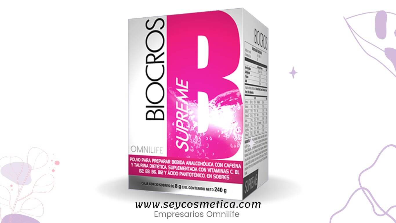 Beneficios del Biocros de Omnilife para mejorar la salud.