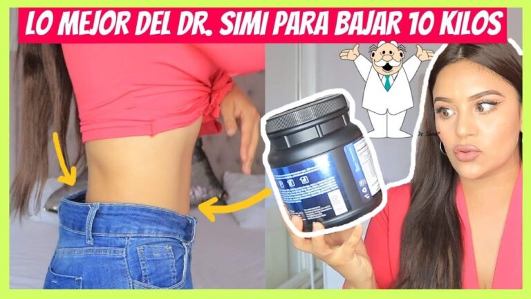 Pastillas para bajar de peso del Dr. Simi: ¿Realmente funcionan?